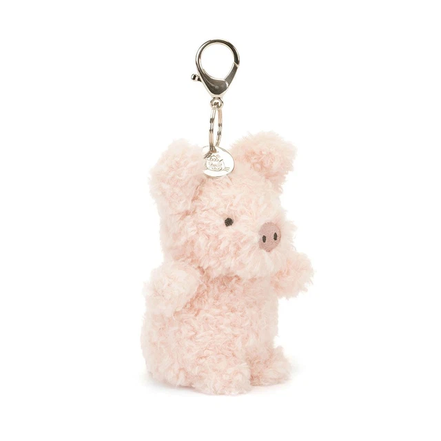 JELLYCAT VIVACIOUS VEGETABLE Aubergine / Little Pig Bag Charm With Tag ...