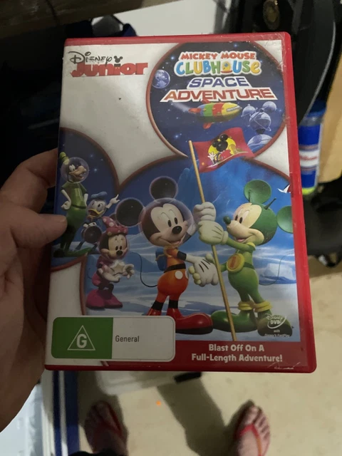 MICKEY MOUSE CLUBHOUSE Space Adventure DVD Disney Junior Region 4 see ...