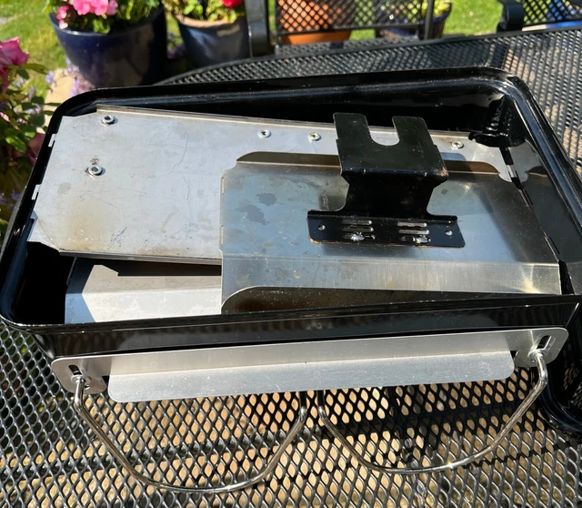 WEBER GO ANYWHERE Rotisserie Riser and Smoker (Flatpack) £67.95 ...