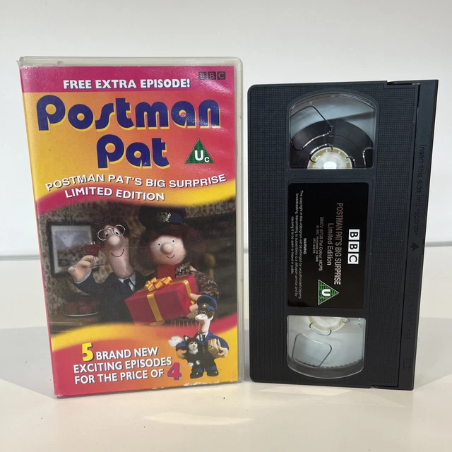 POSTMAN PAT: POSTMAN Pat's Big Surprise Limited Edition VHS Tape £14.99 ...
