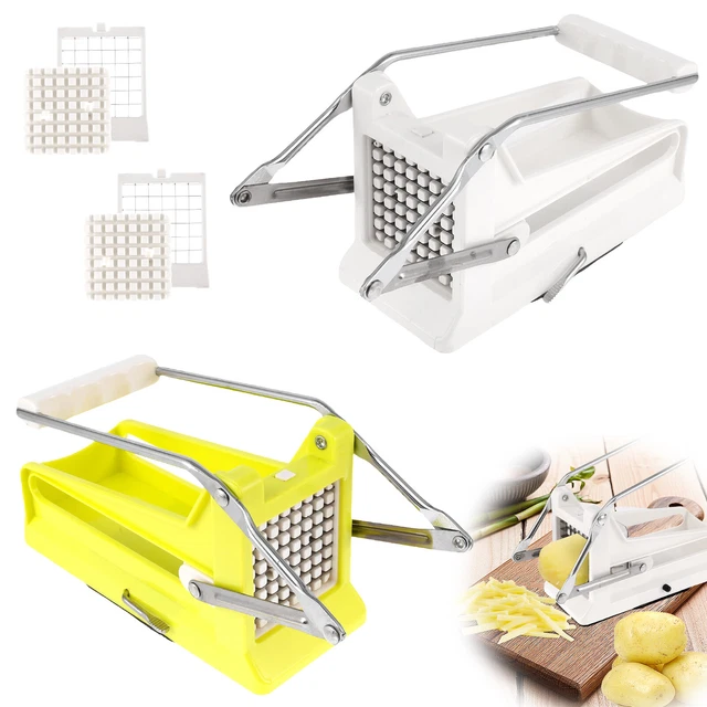 FRENCH FRY CUTTER Efficient Potato Chipper Cutter Easy to Use Potato h ...