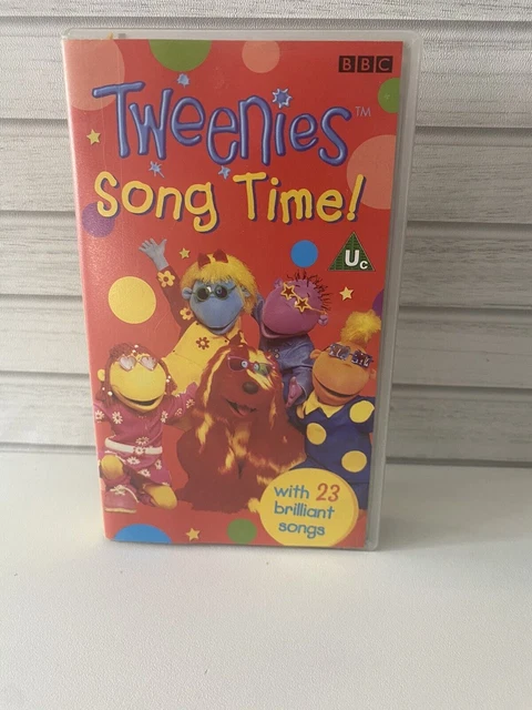 TWEENIES SONG TIME! 23 Brilliant Songs - VHS Cassette Tape 1999 $21.23 ...