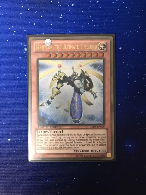 SEPHYLON, THE ULTIMATE Timelord / Or Rare / GLD5-EN029 / Yu-Gi-Oh ...