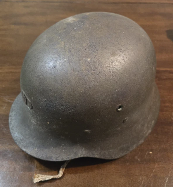 WW2 SPANISH ARMY Military Civil War Modelo Z M1942 Steel Helmet & Liner ...
