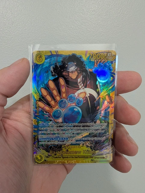 ONE PIECE BARTHOLOMEW Kuma OP12-119 SEC Alt Art Legacy of the Master ...