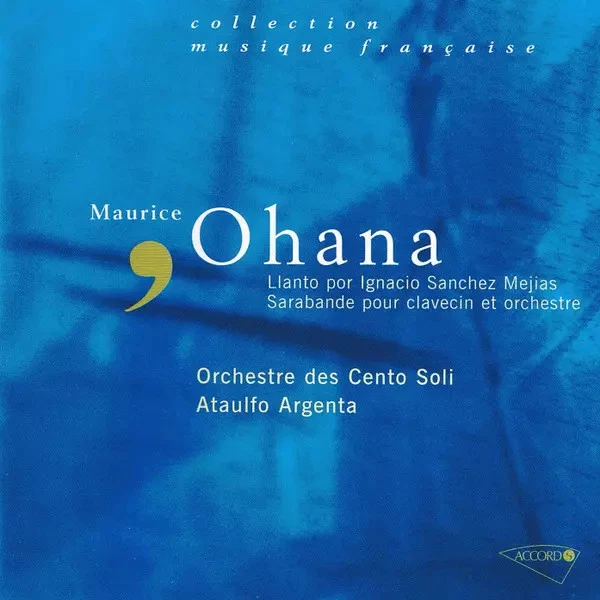 LLANTO POR IGNACIO Sánchez Mejías / Sarabande pour clavecin et ...