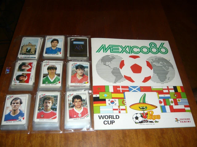 PANINI MEXICO 86 Original Complete Stickers Set Choose 5 Stickers For Album £26.34 - PicClick UK
