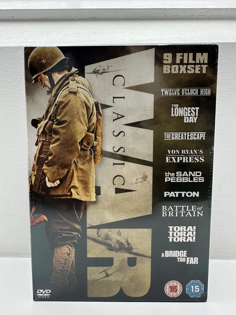 CLASSIC WAR COLLECTION DVD 9 Film Boxset Brand New - PICTURES FOR ...