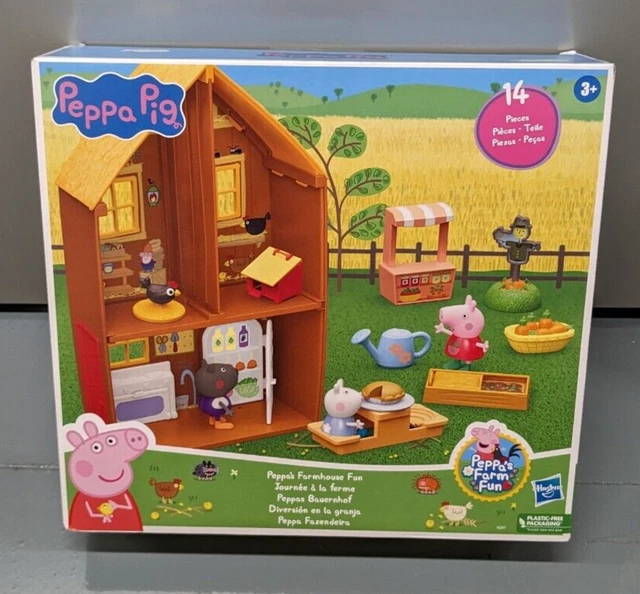 PEPPA PIG FARM House Fun Hasbro 14 pezzi ottimo regalo di Natale EUR 33 ...