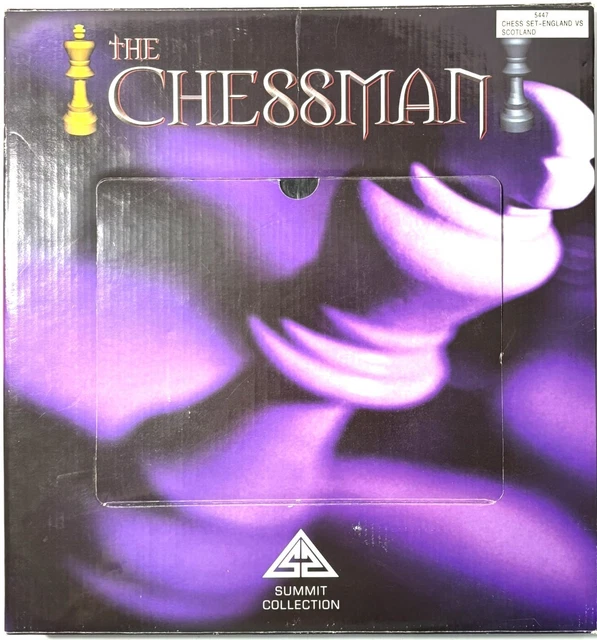 THE CHESSMAN SUMMIT Collection Chess Set England Vs Scotland 5447 ...