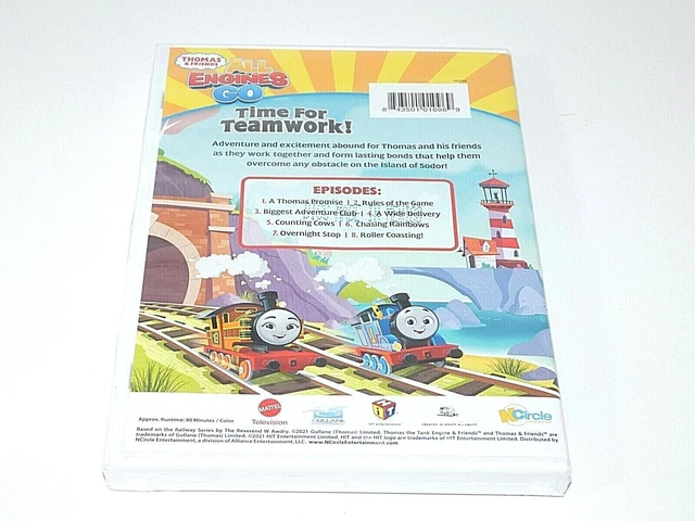 THOMAS & FRIENDS: All Engines Go - Time For Teamwork (DVD,2021 ...