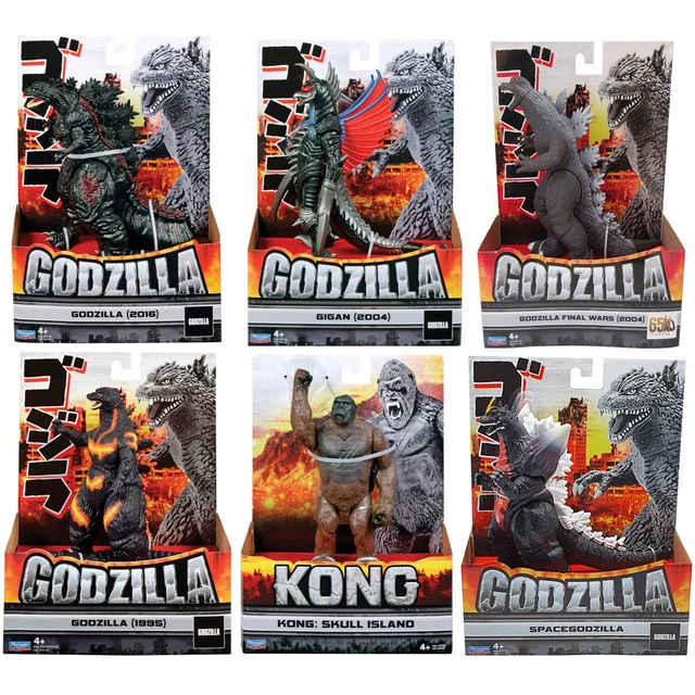 FIGURINE ARTICULÉE MONSTERVERSE 6,5 pouces Toho Godzilla King Kong ...