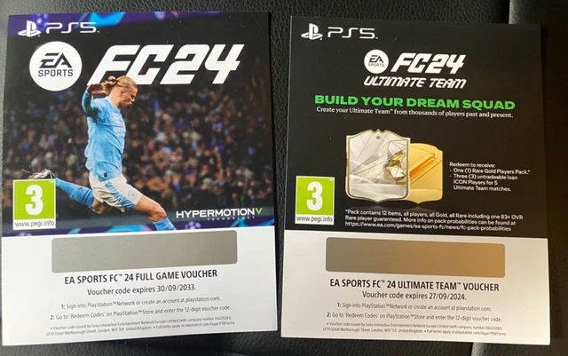 EA SPORTS FC 24 Ps5 + EA FC Ultimate Team. £60.00 - PicClick UK