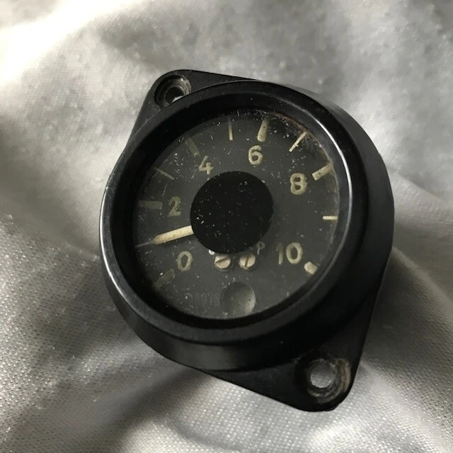 GERMAN LUFTWAFFE 'VIBRATION Indicator' Cockpit Clock for Focke Wulf 190 ...