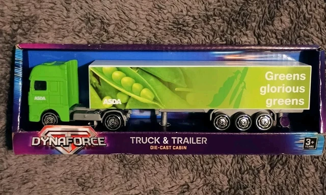 ASDA SUPERMARKET DYNA Force Model Truck Lorry Scale 1:87 Die-Cast ...