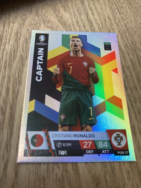 MATCH ATTAX EURO 2024 Cristiano Ronaldo Portugal Captain Trading UEFA Topps Card £1.50 - PicClick UK