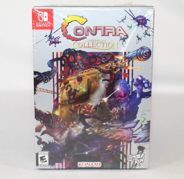 CONTRA ANNIVERSARY COLLECTION Classic Edition Nintendo Switch NUOVO ...