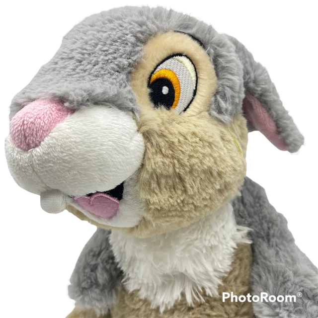 DISNEY HALLMARK PLUSH TALKING ANIMATED THUMPER Bunny BAMBI Moves Feet ...
