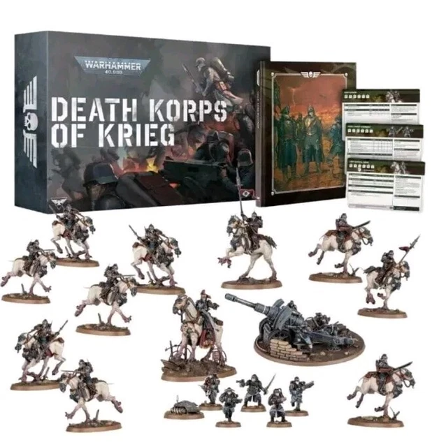 WARHAMMER 40K DEATH Korps of Krieg Army Box Set Astra Militarum Presale ...