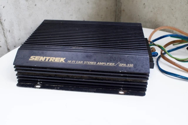 OLD SCHOOL SENTREK SPA-330 Power Stereo Car Amplifier $129.00 - PicClick CA