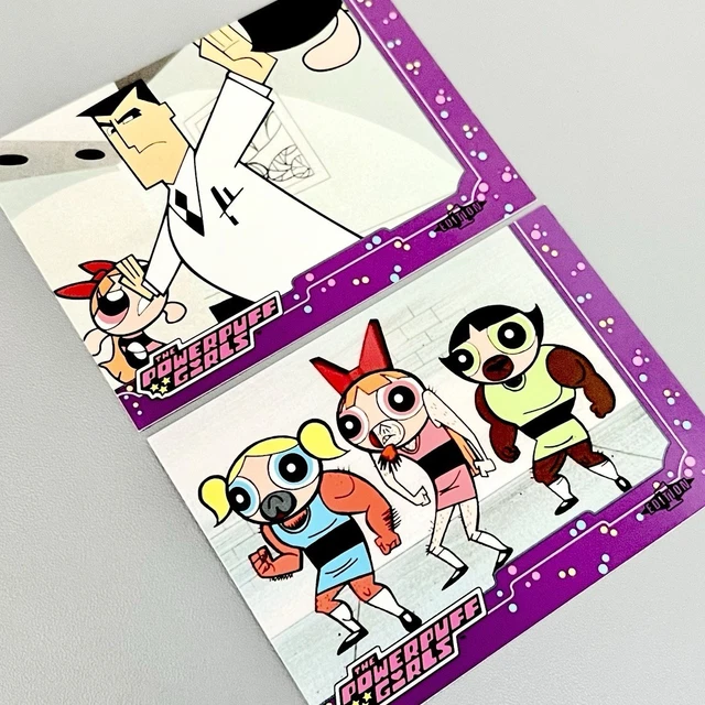 POWERPUFF GIRLS 2001 Trading Card Bundle Vintage Toy Cartoon Network ...