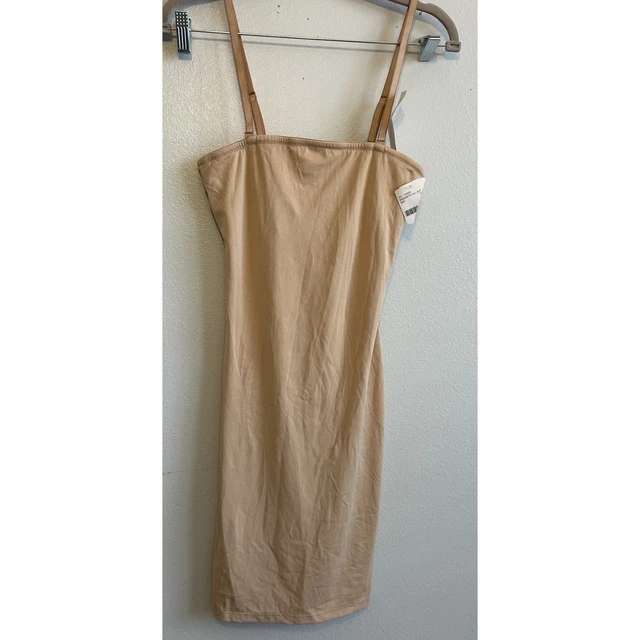 NWT VASSARETTE LADIES slip Dress Firm Tummy Control Slip Body Shaper ...