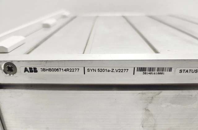 ABB SYNCHROTACT 5 SYN 5201a-Z,V2277 3BHB006714R2277 $3,811.78 - PicClick CA