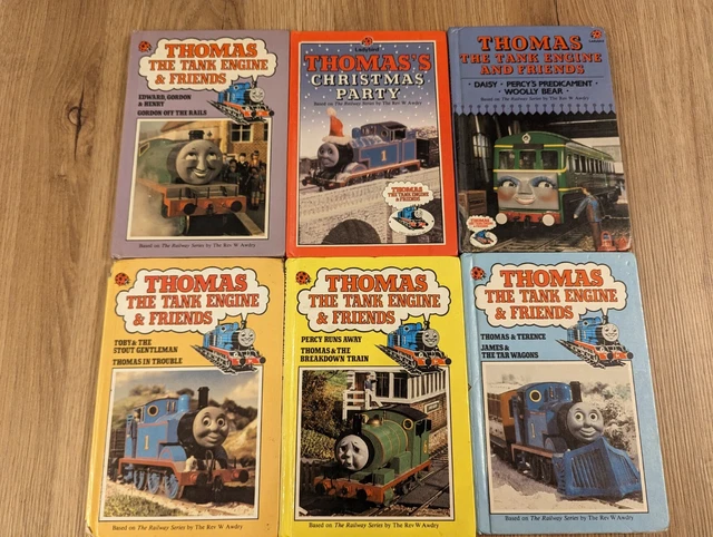 6 X THOMAS Tank Engine & Friends Books Bundle Ladybird Vintage £5.00 ...