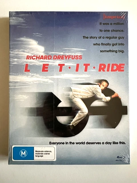 NEW LET IT Ride Bluray Comedy Imprint Slipcase Richard Dreyfuss Teri ...