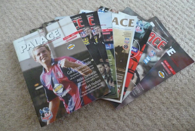 CRYSTAL PALACE Programmes Various 2004-2006 £4.38 - PicClick UK