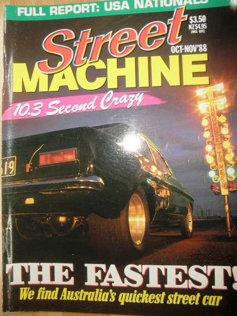 STREET MACHINE 1988 Triumph TR7 LH Torana HG Ute F100 HQ Monaro Capri ...