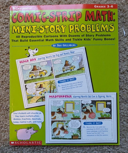 COMIC-STRIP MATH : 40 Reproducible Cartoons with Dozens of Story ...