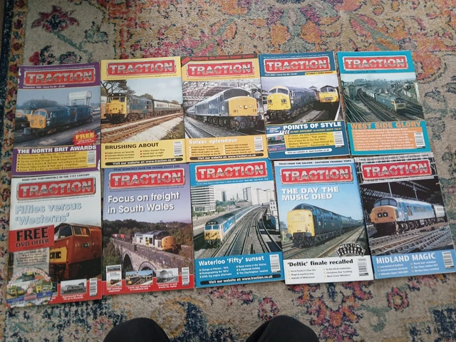 BUNDLE OF 10 Traction Magazines ( batch 2) £10.77 - PicClick UK