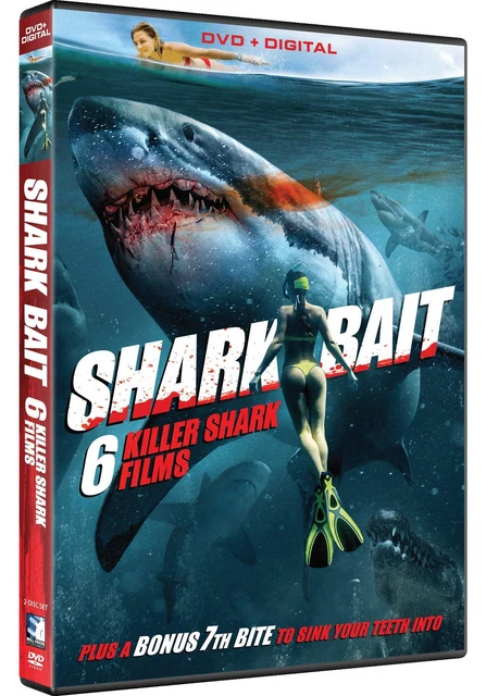 SHARK BAIT - 6 Movie Collection Plus Bonus (DVD) Mackenzie Rosman Jason ...