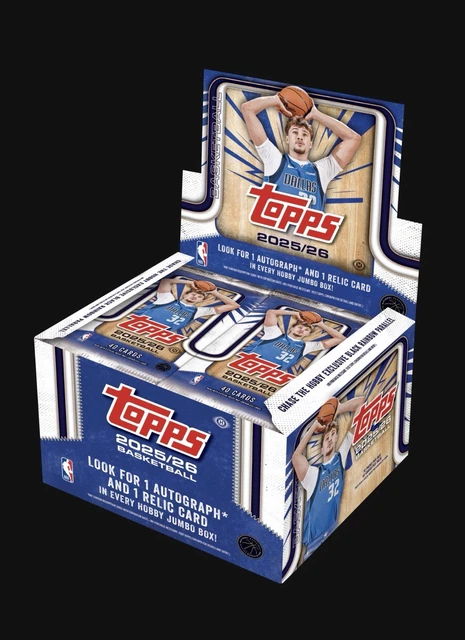 TOPPS BASKETBALL NBA 2025-26 HOBBY JUMBO Box £268.58 - PicClick UK