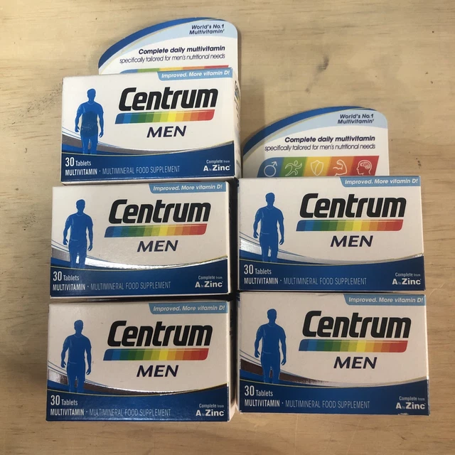 CENTRUM MEN MULTIVITAMIN 150 Tablets New Boxes Please Read Description ...