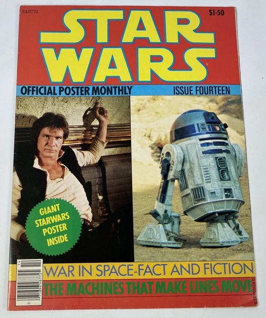 STAR WARS RARE Vintage 1978 Official Poster Monthly Magazine Issue ...