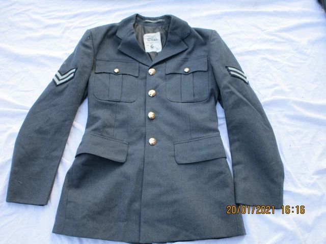 UNIFORME VESTE RAF , Corporal, Royal Air Force, Gr. 176/96/80 EUR 21,17 ...