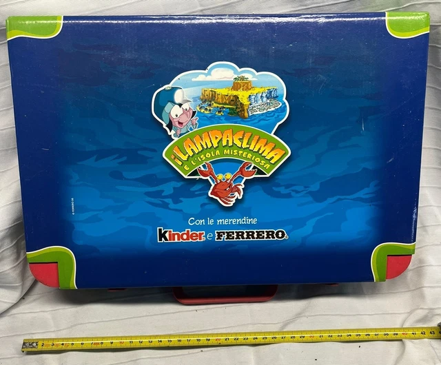 FERRERO KINDER SORPRESINE Serie Lampaclima Valigetta Completa ...