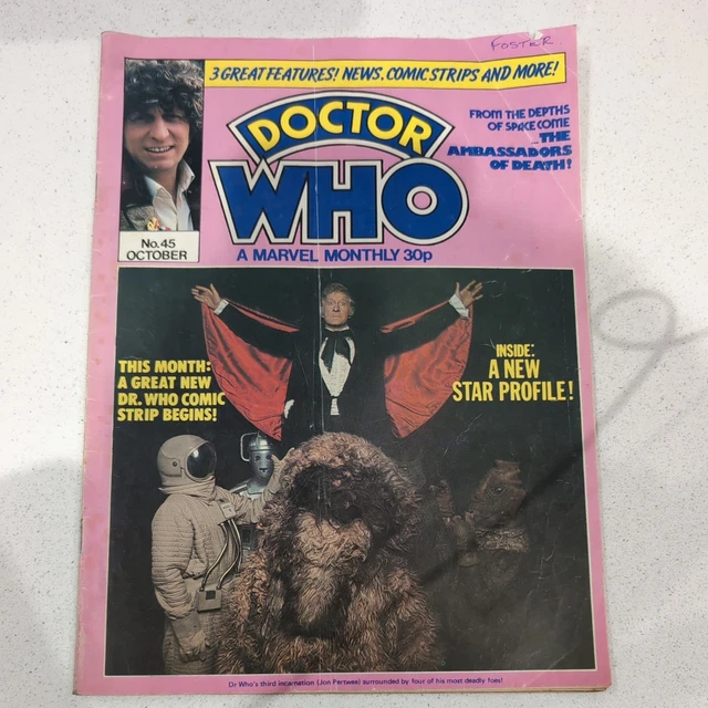 DOCTOR WHO MONTHLY - Issue #45 - OCT £3.29 - PicClick UK