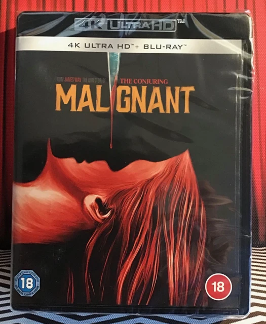 MALIGNANT *NEW/SEALED* 4K UHD Blu-ray. 2-Disc. JAMES WAN. Horror £8.50 ...