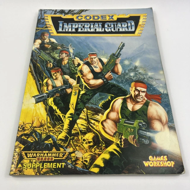 GAMES WORKSHOP IMPERIAL Guard Codex - 2nd Edition 1995 Warhammer 40k £ ...