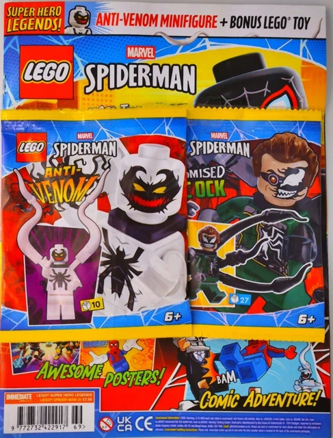 LEGO SUPERHERO LEGENDS Magazine Spider-man #21 2026 Anti-Venom EUR 14 ...