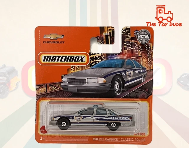 2022 MATCHBOX - Chevy Caprice Classic Police Car - Diecast Toy 1:64 ...