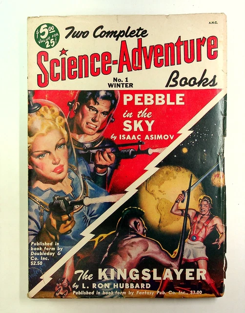 TWO COMPLETE SCIENCE-ADVENTURE Books Pulp Dec 1950 #1 VG+ 4.5 £47.13 ...