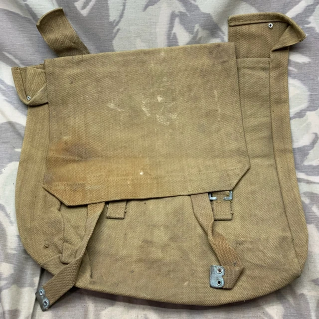 ORIGINAL WW2 BRITISH Army 37 Pattern Large Pack - 1943 Dated £22.00 ...