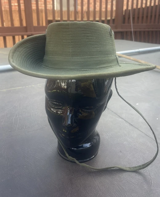 ORIGINAL VIETNAM WAR in-country Thailand Saigon cowboy hat Bush USMC ...