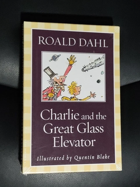 SLIPCASE ROALD DAHL Charlie Chocolate Factory Great Glass Elevator ...