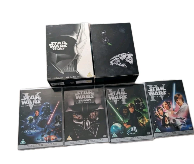STAR WARS ORIGINAL Dvd Trilogy Boxset £10.77 - PicClick UK