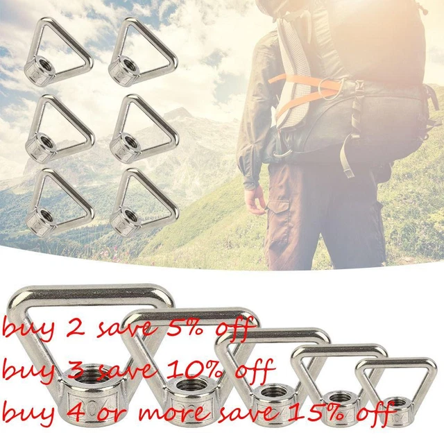 STEEL HOOKING NUT Screw Ring Lifting Eye Nuts Triangle Nuts Eyebolt ...